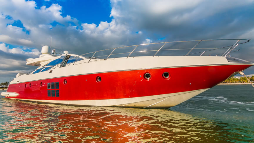 86 Azimut Scarlet - Miami yacht rental