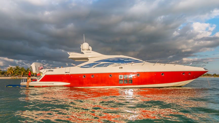 86 Azimut Scarlet - Miami yacht rental